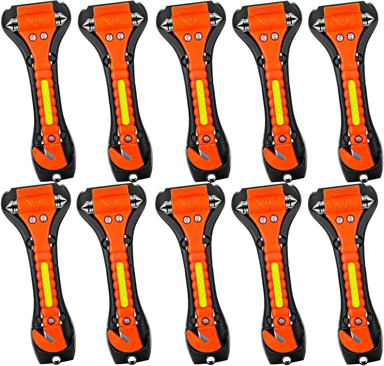10 Pack Car Safety Hammer, Auto Emergency Escape Tool Car Window Glass ...