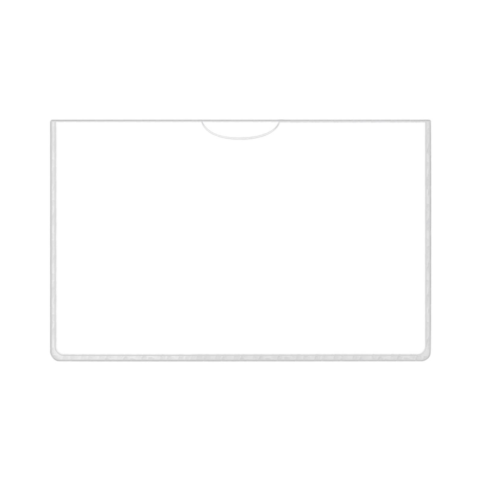 10-Pack Card Holder Protectors - Waterproof Document and Card Sleeves ...