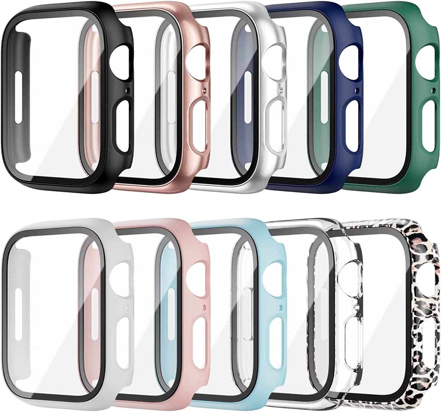 10 Pack Case for Apple Watch Series 3/2/1 42mm Screen Protector, Build ...