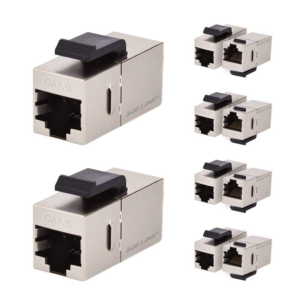 (10 Pack) Cat6 Coupler RJ45 Cat6 Shielded Coupler,Ethernet Coupler ...
