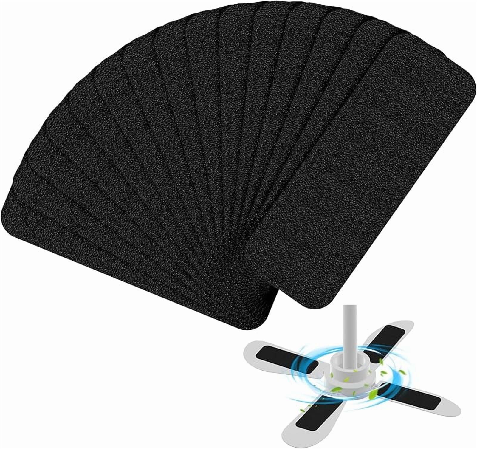 10 Pack Ceiling Fan Filters for Blades, Activated Coconut Carbon Fan ...