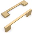 10 Pack Champagne Bronze Cabinet Pulls 3-3/4 Inch Hole Centers Kitchen ...
