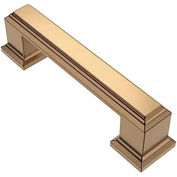 10 Pack Champagne Bronze Cabinet Pulls, 3 Inch(76mm) Hole Center ...