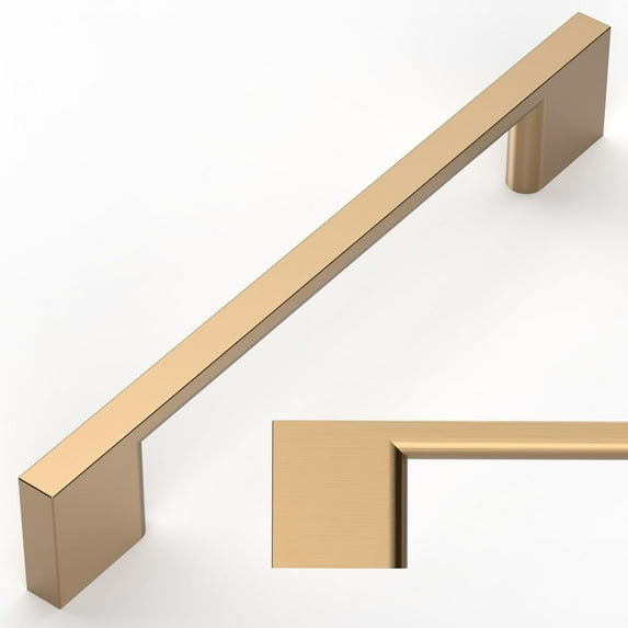 10 Pack Champagne Bronze Cabinet Pulls 5 Inch(128MM) Hole Centers ...