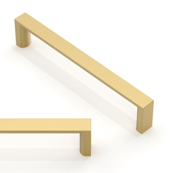 10 Pack Champagne Bronze Cabinet Pulls 5 Inch(128mm) Kitchen Cabinet ...