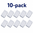 10 Pack Clear Plastic Game Card Storage Boxes, Small Card Organizer ...