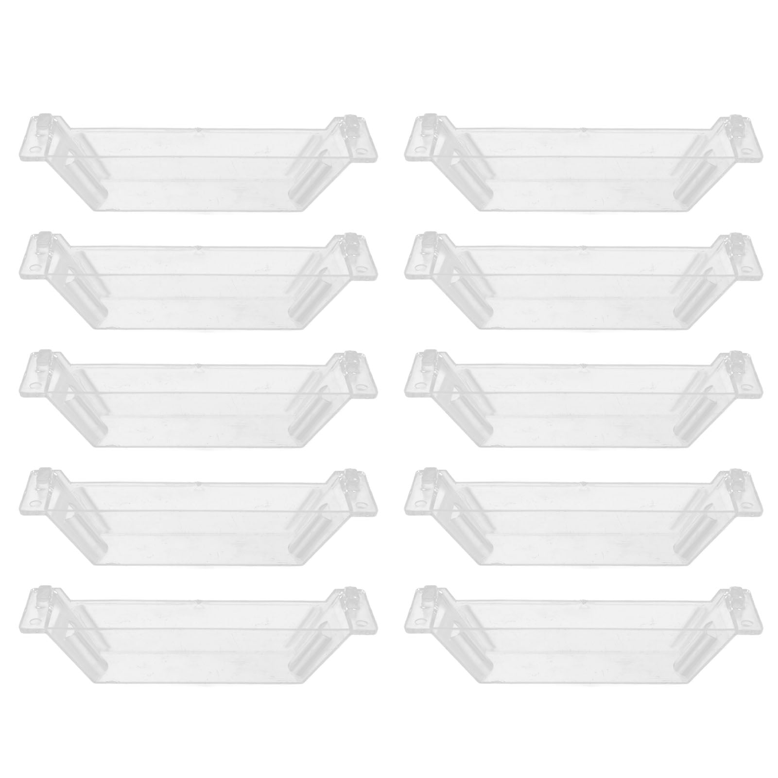 10-Pack Clear Rectangular Grease Cups for Oil Collection Universal ...