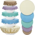 10 Pack Cloth Bowl Covers for Bread Rising - 5 Size Stretch Elastic ...