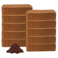 10 Pack Coco Coir Bricks for Plants - 100% Natural Organic Coconut Coir ...