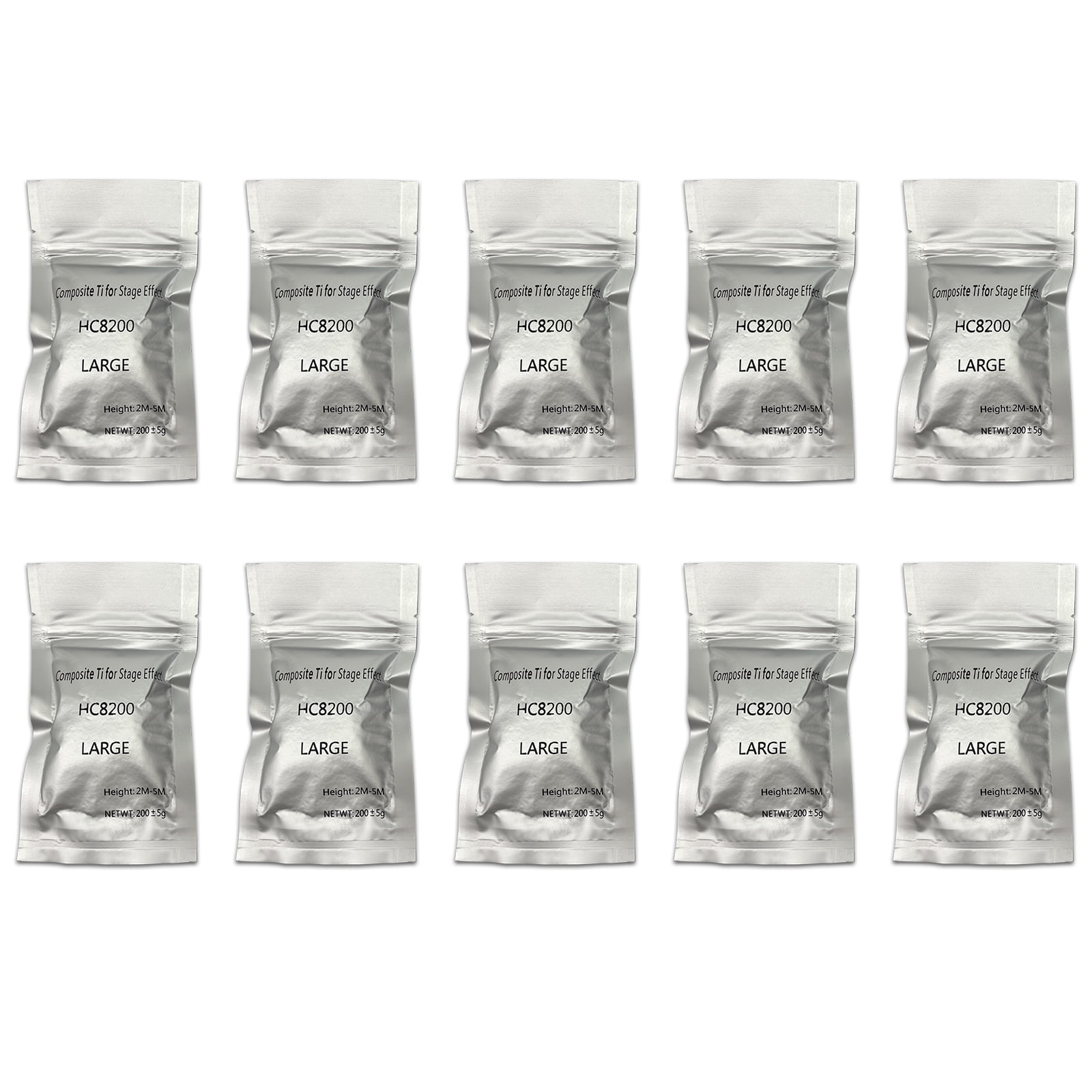 10-Pack Cold Spark Machine Powder 2-5M Stage Effect for Wedding Party ...