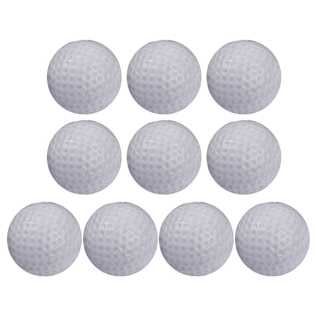 10 Pack Colored Golf Ball PU Foams Golf Practice Ball Realistic Feel ...