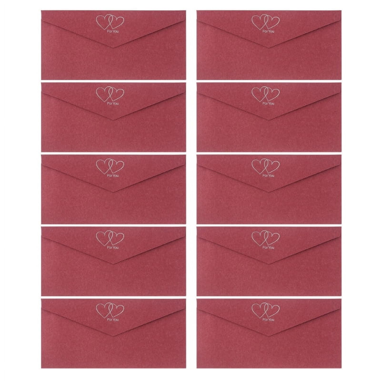 10 Pack Colorful V-Flap Envelopes Gift Card Envelopes Bulk Paper Card ...