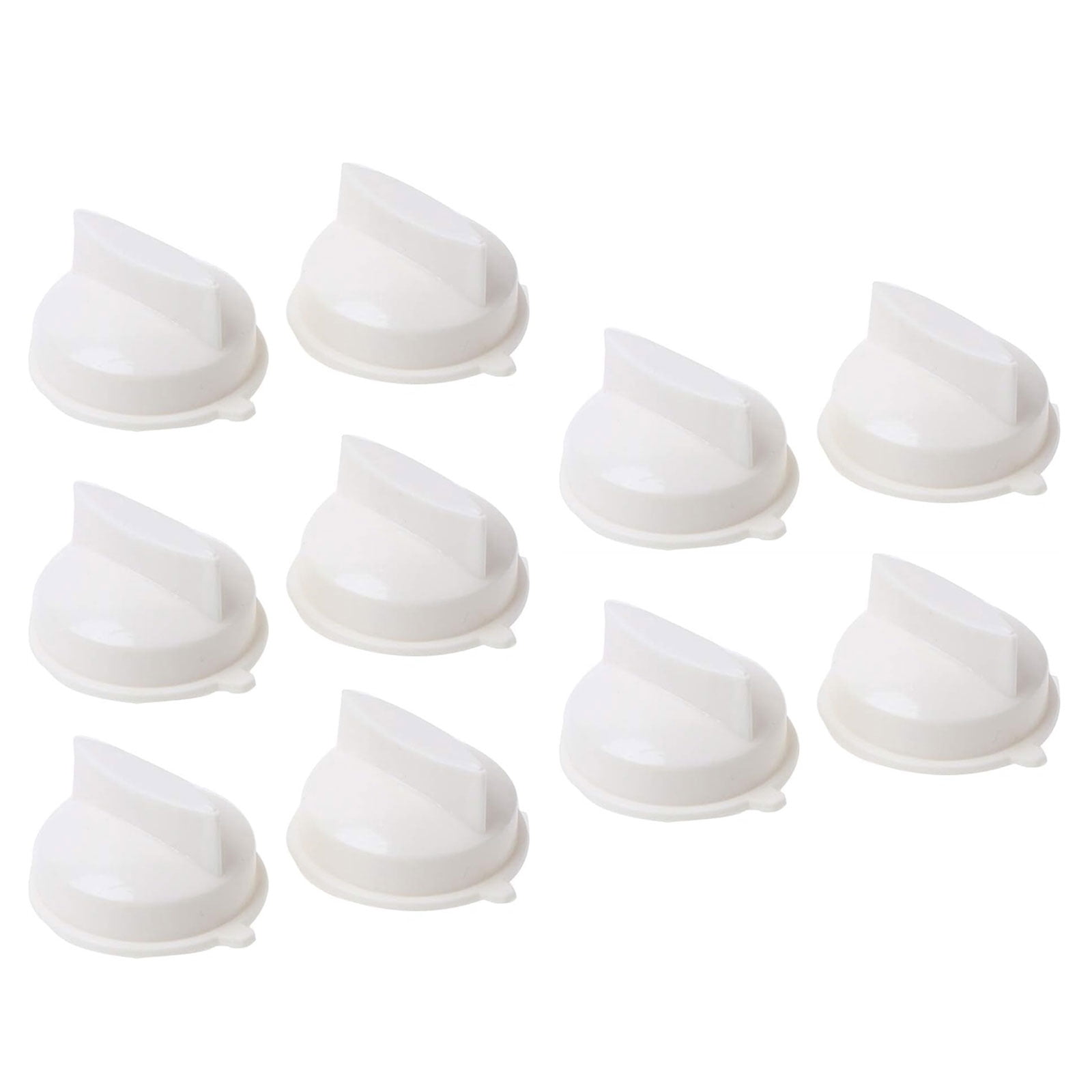 10 Pack Cooktop Knob Knob Timer Knob Plastic Texture Oven Knobs ...