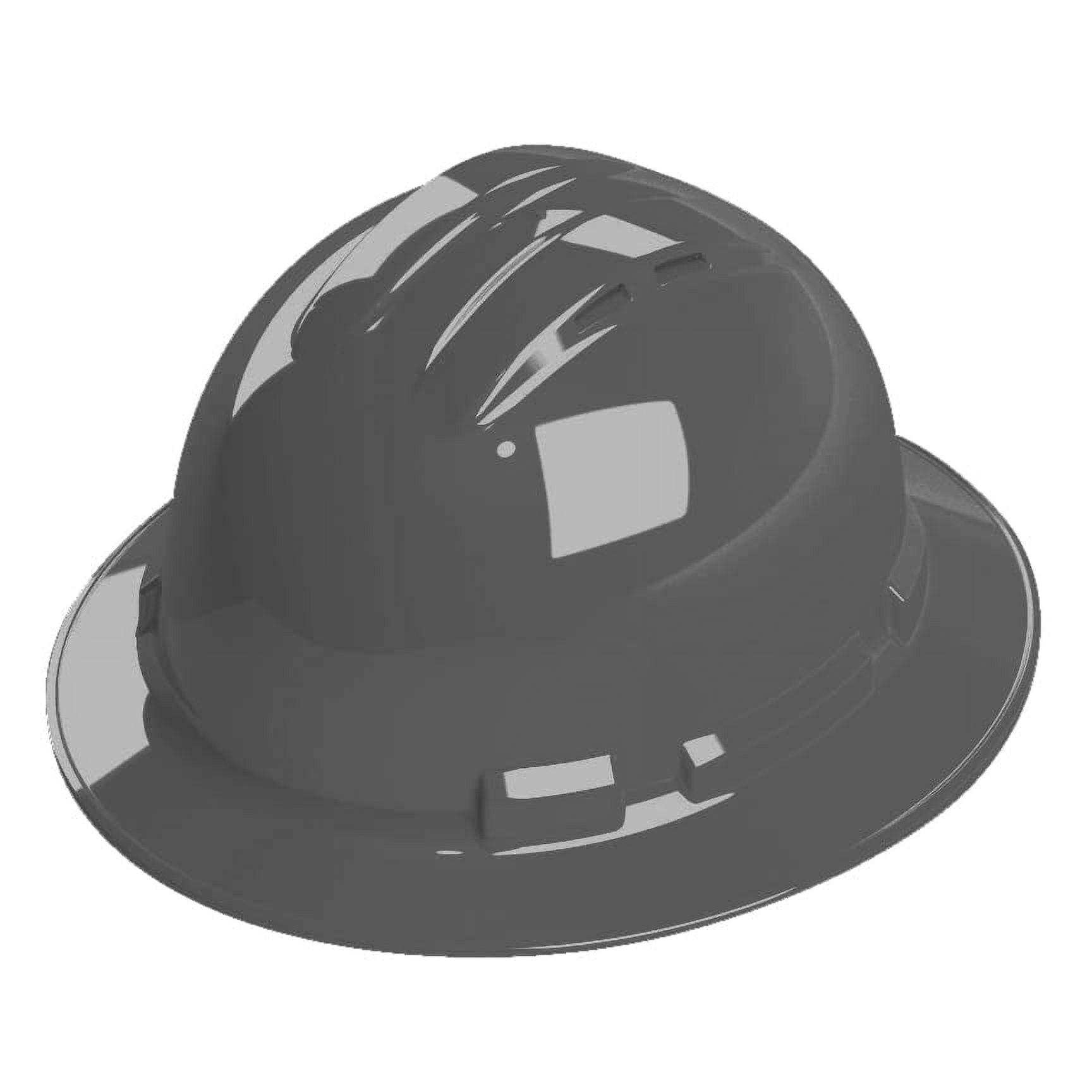 10-Pack of Cordova H34R10V Vented Hard Hat, Full-Brim Style, 4-Point ...