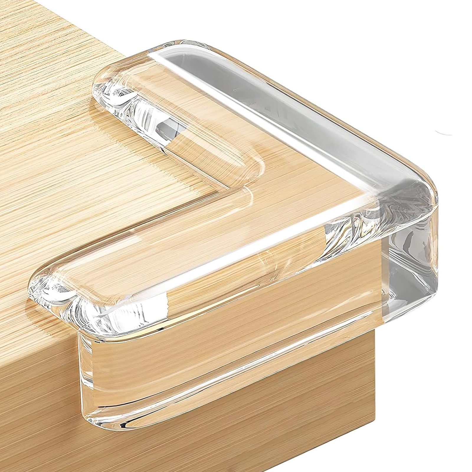 Unique Bargains 8 Pcs Elegant Case Box Cabinet Table Metal Corner Edge ...