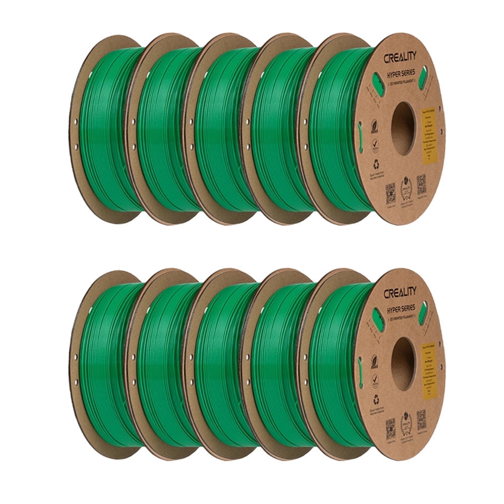 10 Pack Creality Hyper PETG Filament for K1 Max K2 Plus Ender 3 V3 SE ...