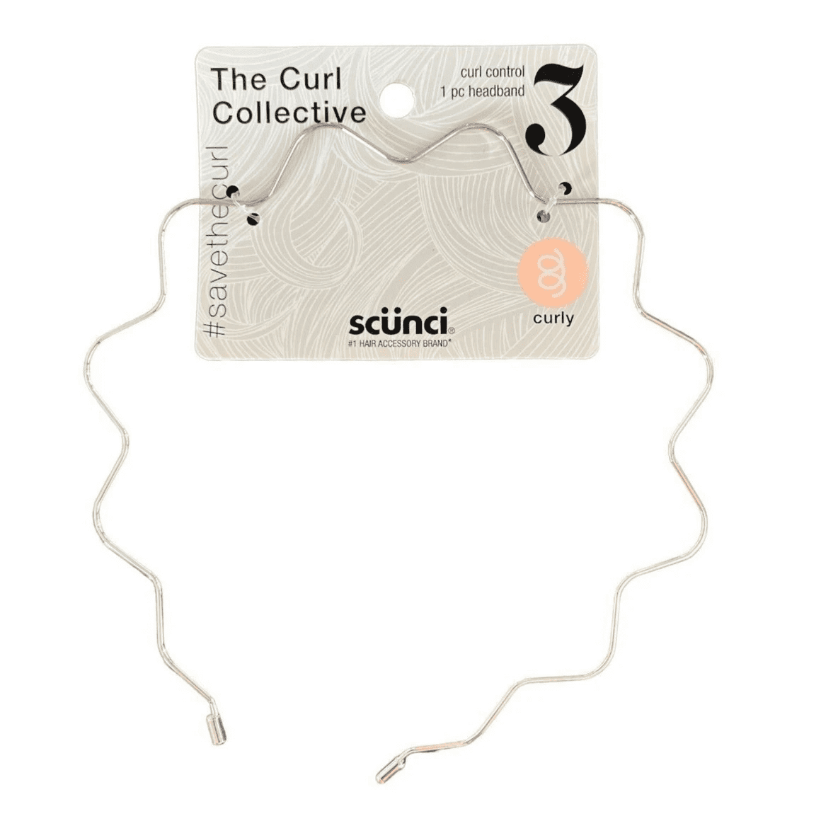 10 Pack Curl Metal Headband, Wavy Open Design for Curly, Wavy Hair ...
