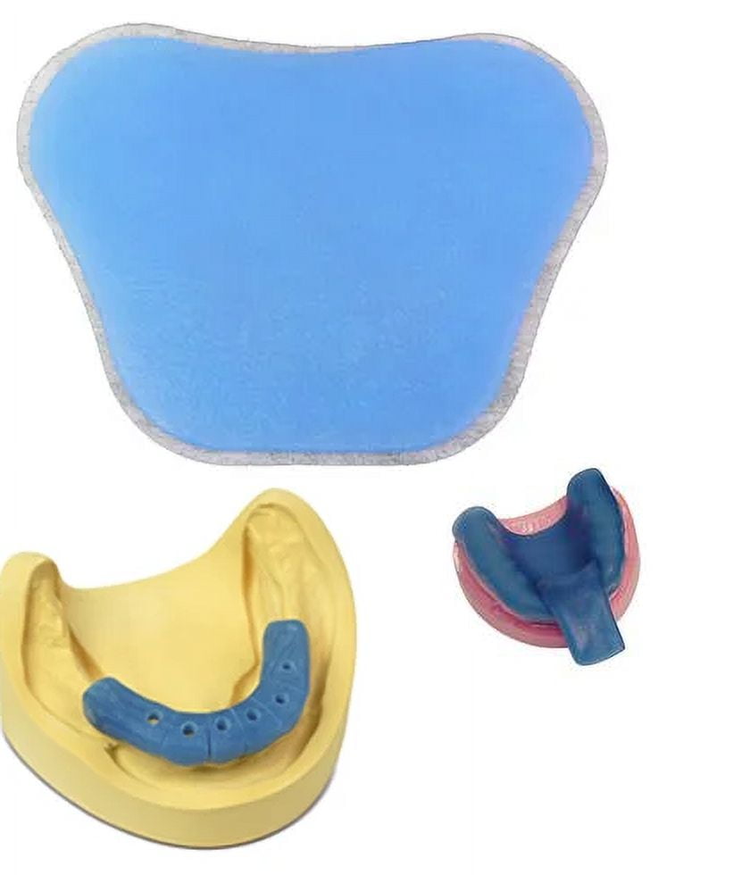 10/Pack Dental Custom Tray Material, Hybrid Light Cure, Blue - Walmart.com