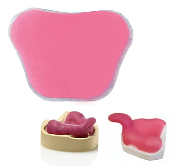 10/Pack Dental Custom Tray Material, Hybrid Light Cure, Pink - Walmart.com