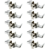 Villar Home Designs Door Lever Lara Black Privacy 10 Pack - Walmart.com