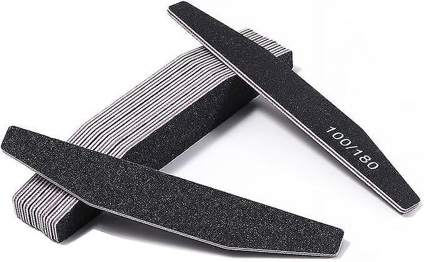 10 Pack Double Sided Nail File Emery Grit Manicure Manicure Tools ...