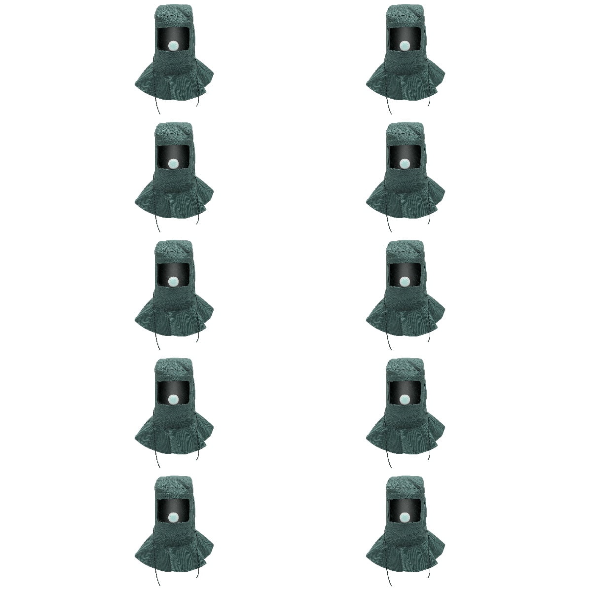 10 Pack Dust-proof Sandblasting Cap Sandblaster Clear Mask Face Helmet ...