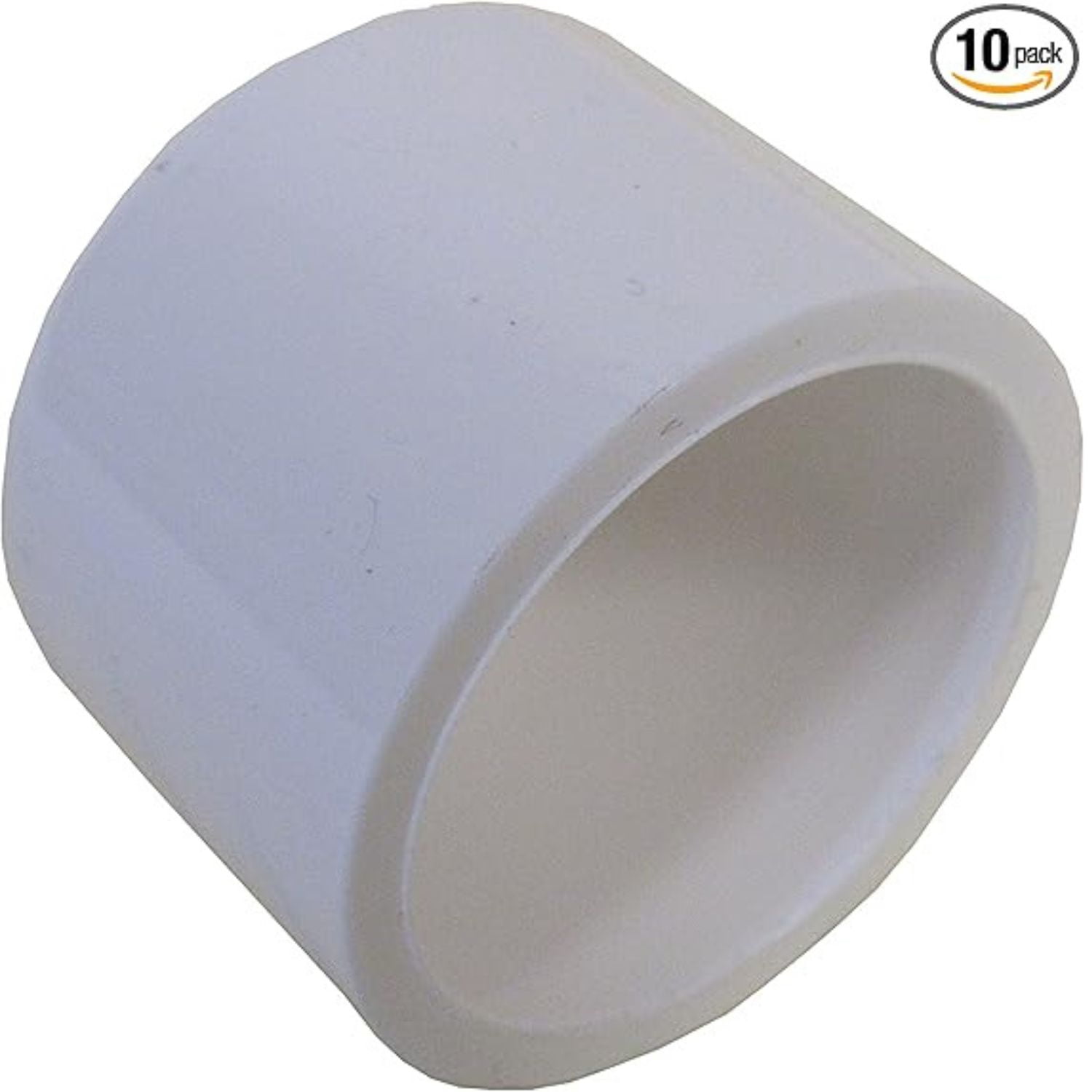(10 Pack) ERA Sch 40 PVC 1-1/2 Inch End Cap, Socket, NSF Compliant ...
