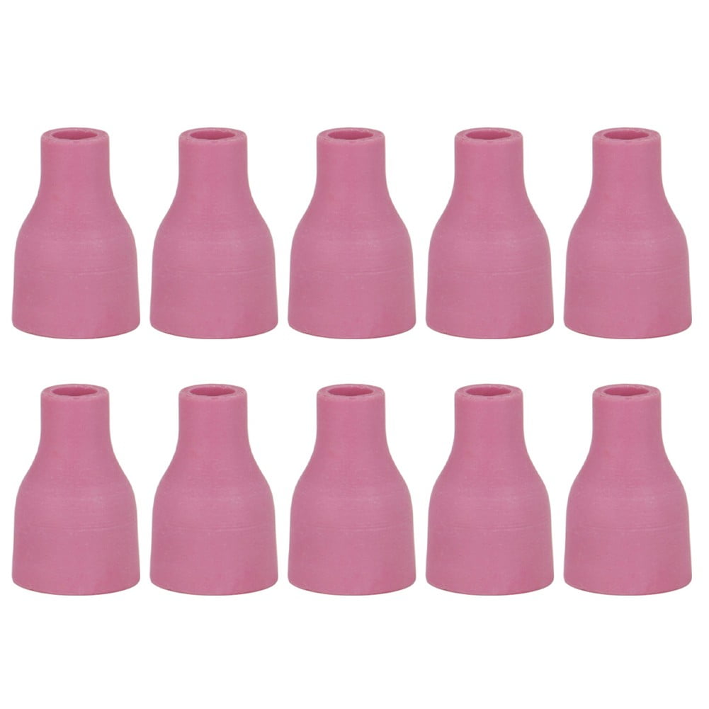 10 Pack Earthenware Nozzles for MIG Welder Argon TIG welder Porcelain Tip - Walmart.com