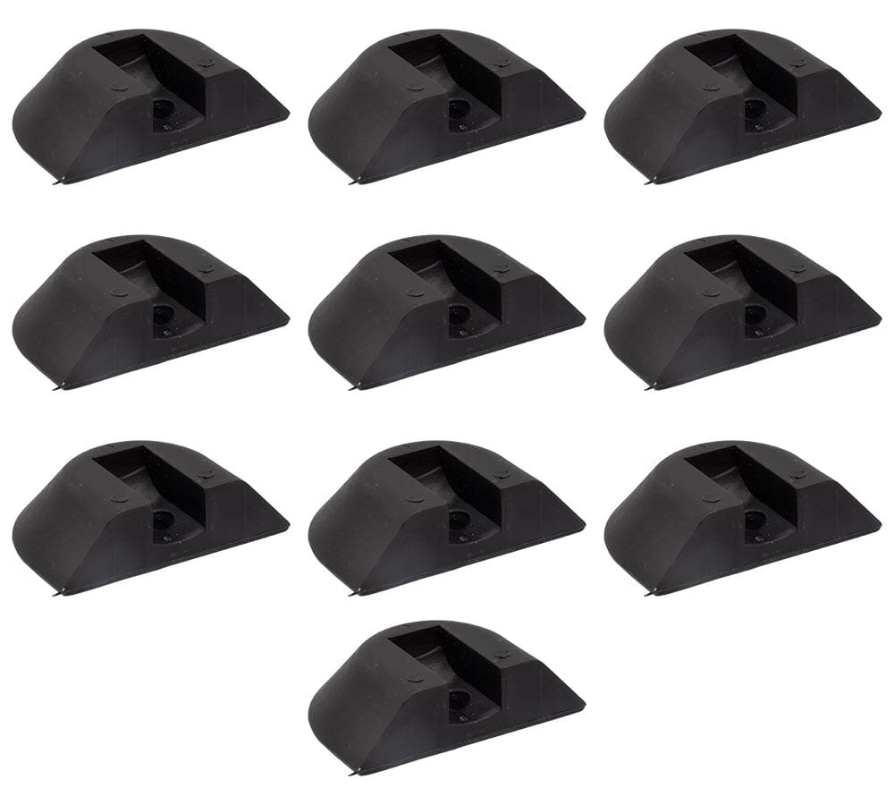 10 Pack End Cap for L Track and Track Rail Tie-Down End Plug Cap for ...