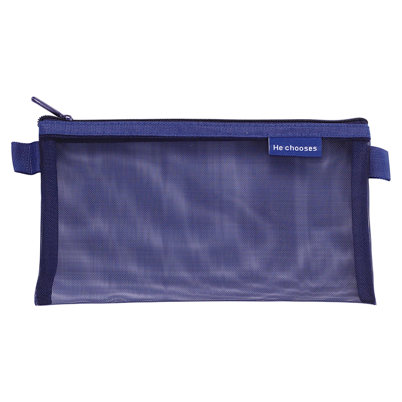 10 Pack Exquisite And Transparent Mesh Pencil Case Storage Bag With ...