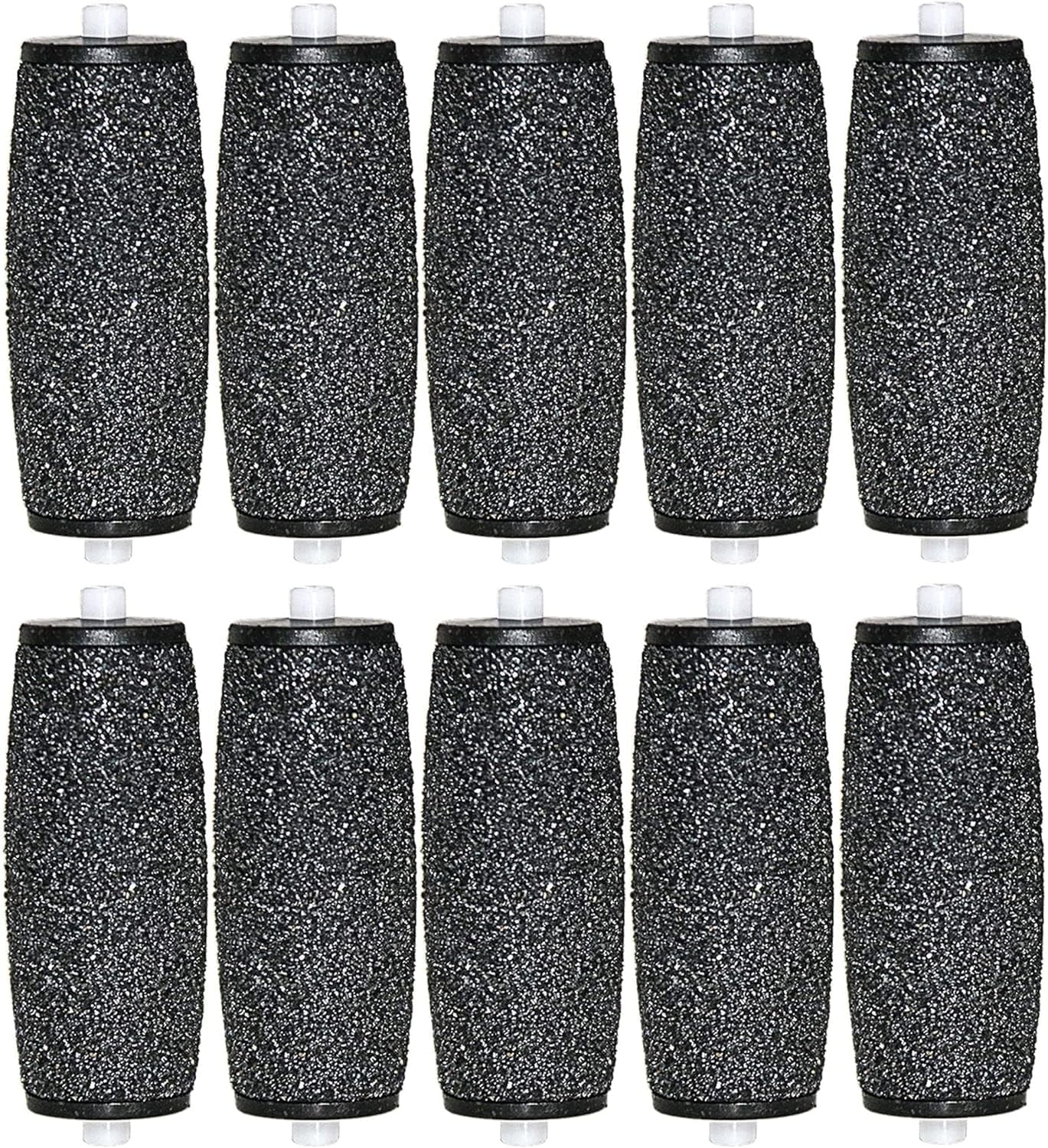 10 Pack Extra Coarse Mineral Replacement Rollers Smooth Pedi ...