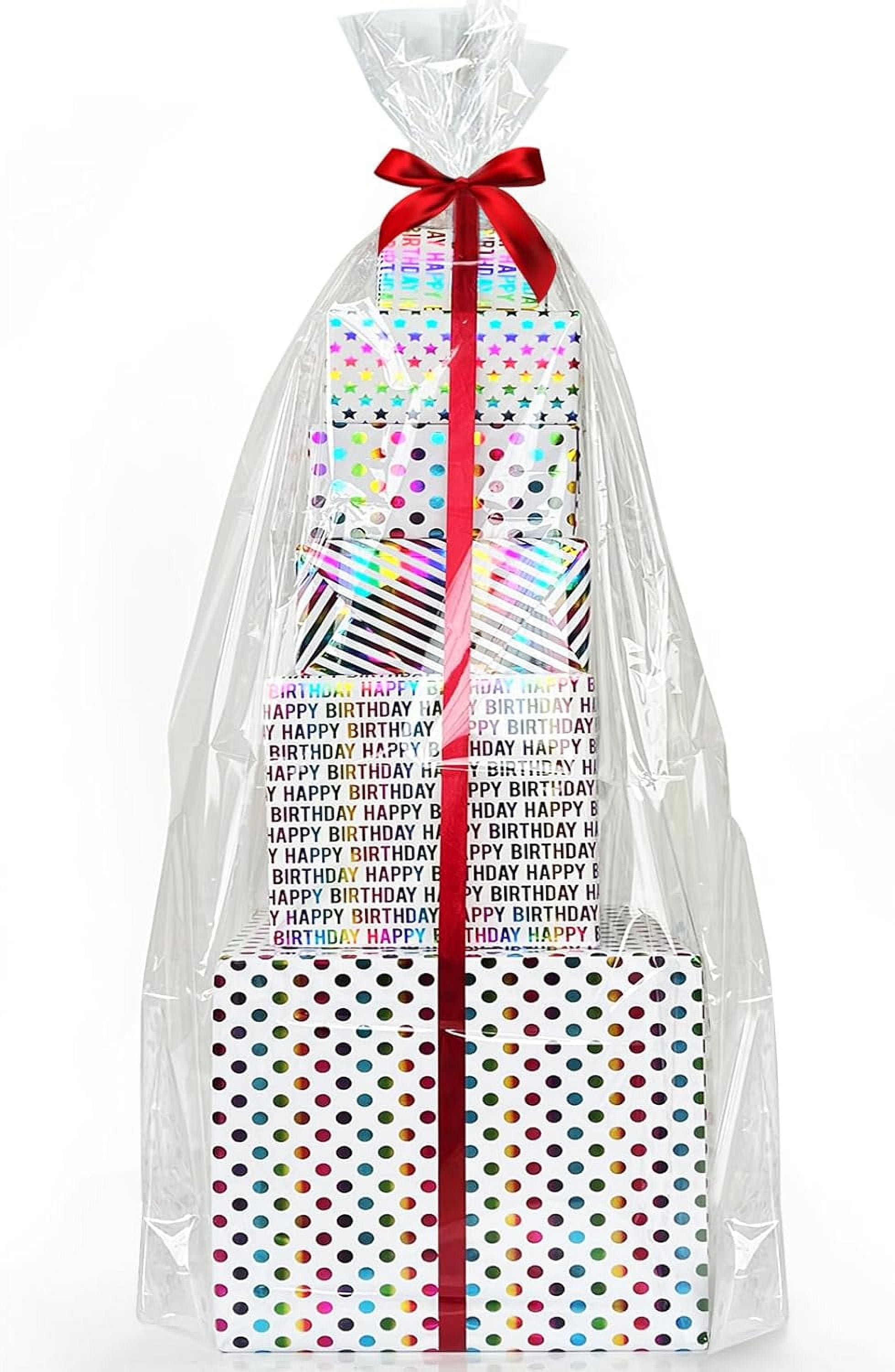 10 Pack Extra Large Cellophane Bags, 40 x 55 inch, 3 Mil Thicker Clear ...