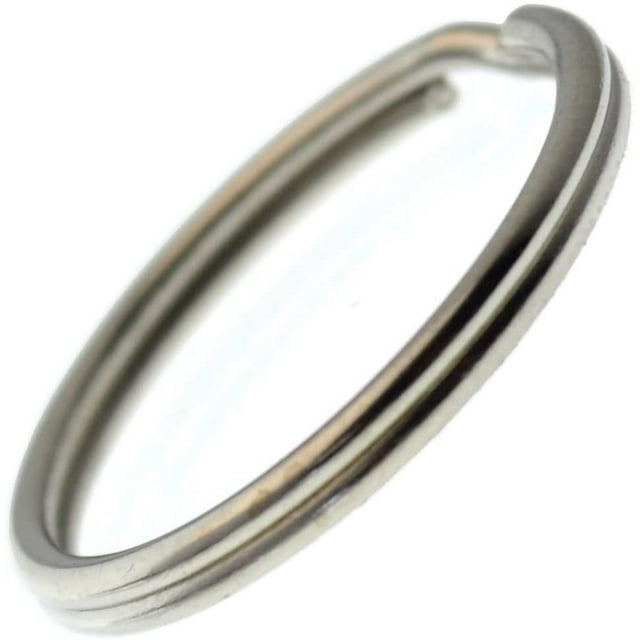 10 Pack - Extra Large Key Rings - 1.25 Inch Heat Treated & Lead Free ...