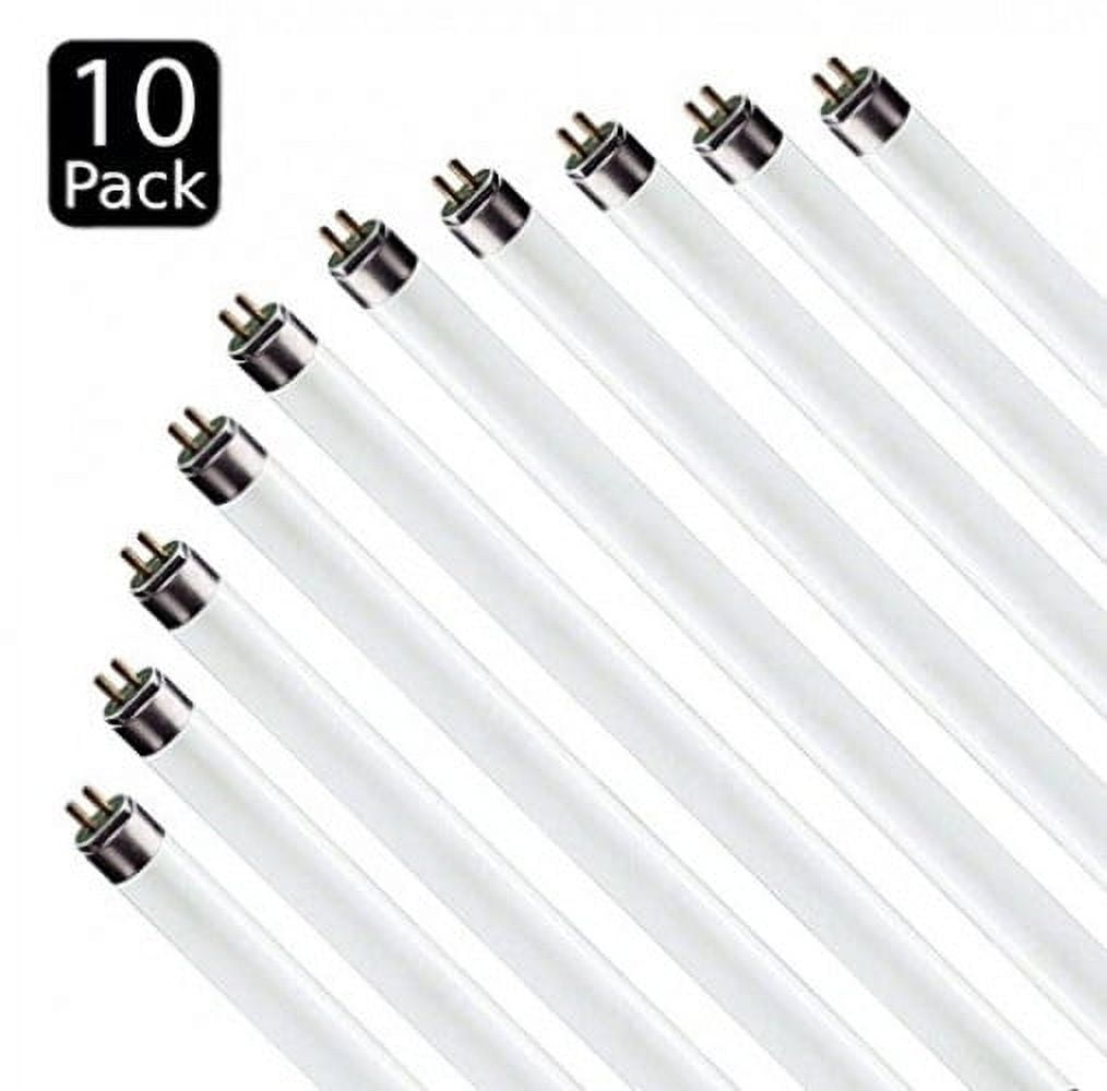 (10 Pack) F17T8/850 17W 24 Inch T8 Fluorescent Tube Light Bulb, 4100K ...