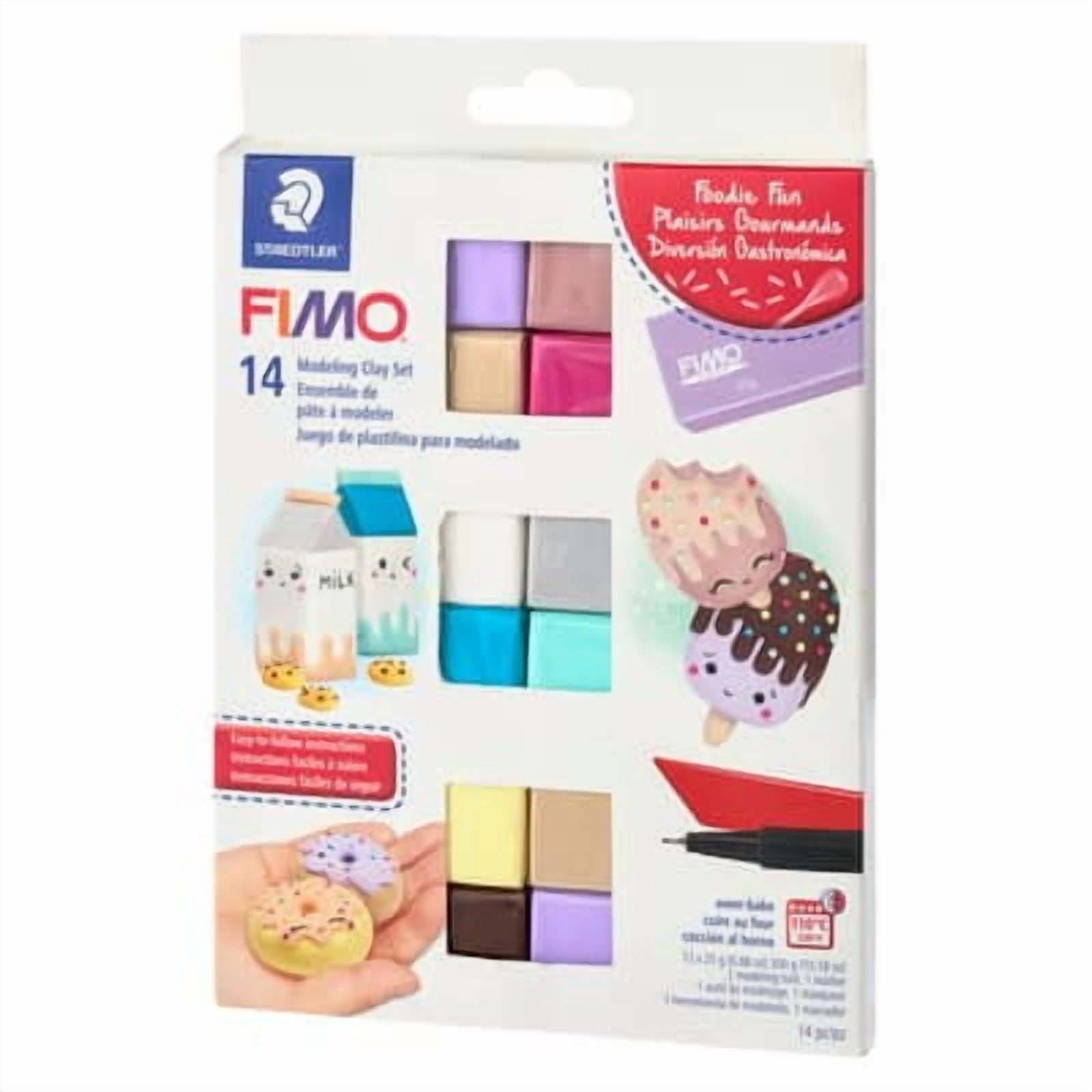 FIMO Foodie Fun Modeling Clay Set, 10 Pack - Walmart.com