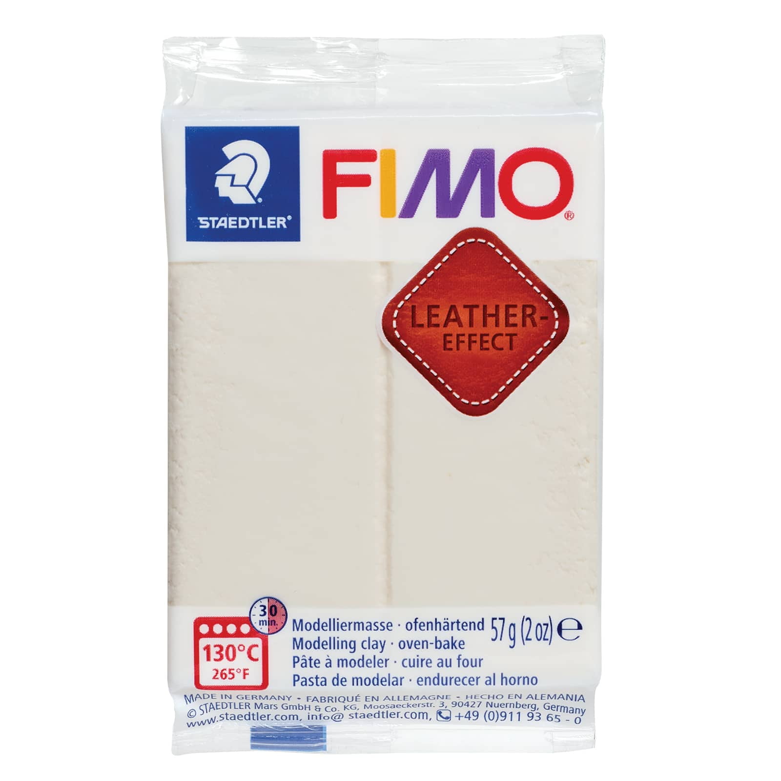 10 Pack: FIMO® Leather-Effect Oven-Bake Modelling Clay - Walmart.com