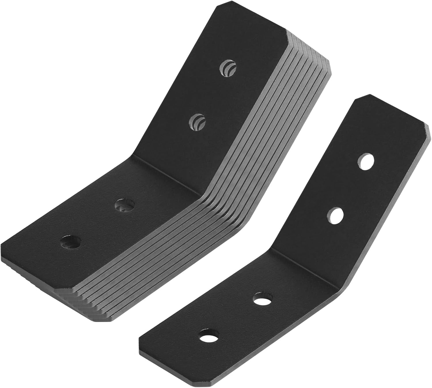 10 Pack Flush Inside 45 Degree Angle Brackets for Nominal 2x2 Wood ...
