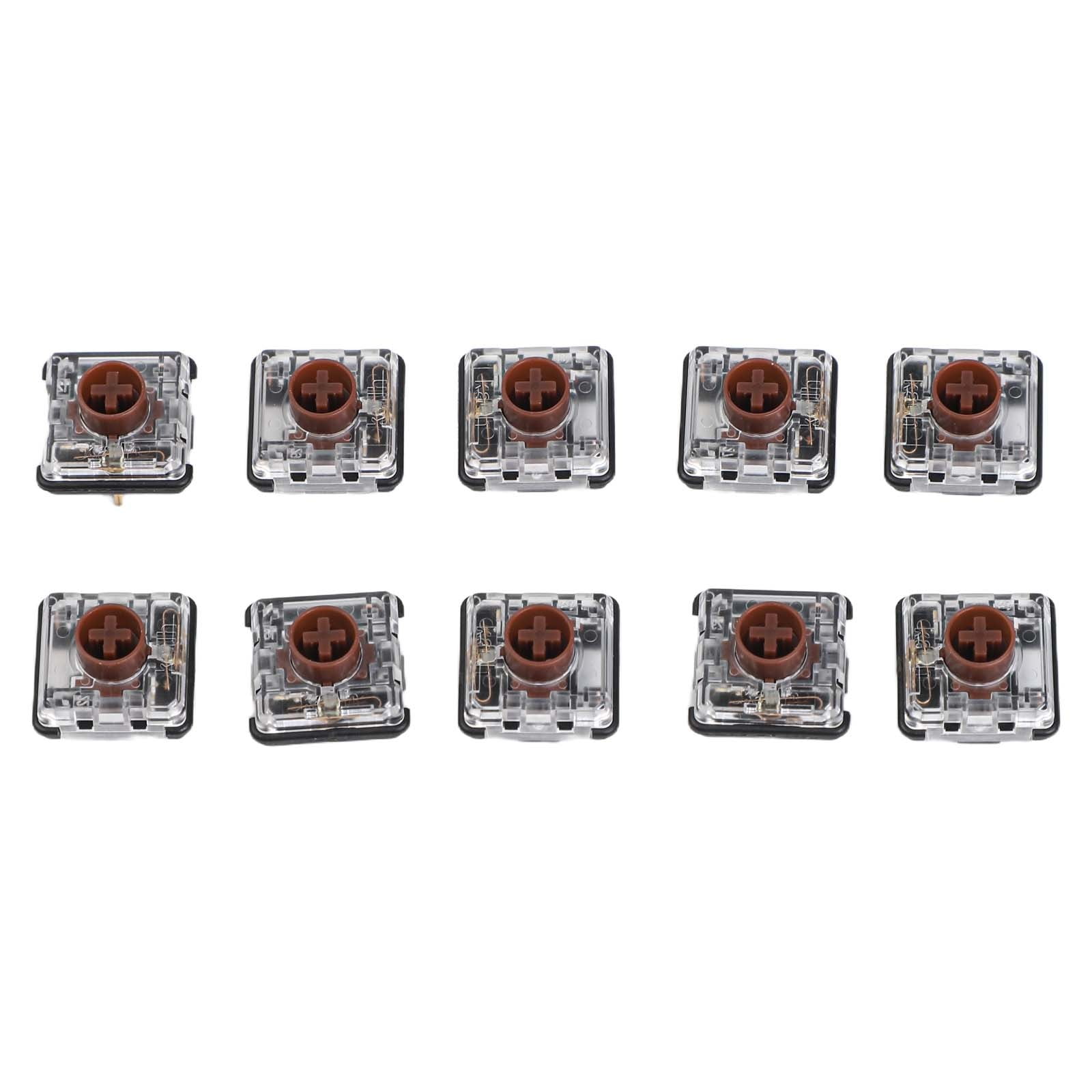10 Pack For Kailh Thin Switches 1353 Linear Tactile for Custom Gaming ...