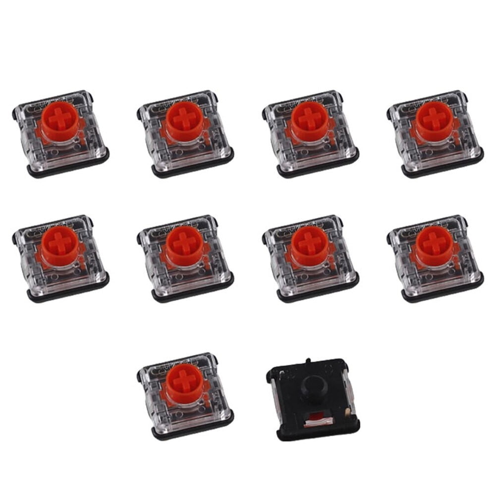 10 Pack For Kailh Thin Switches 1353 Linear Tactile for Custom Gaming ...