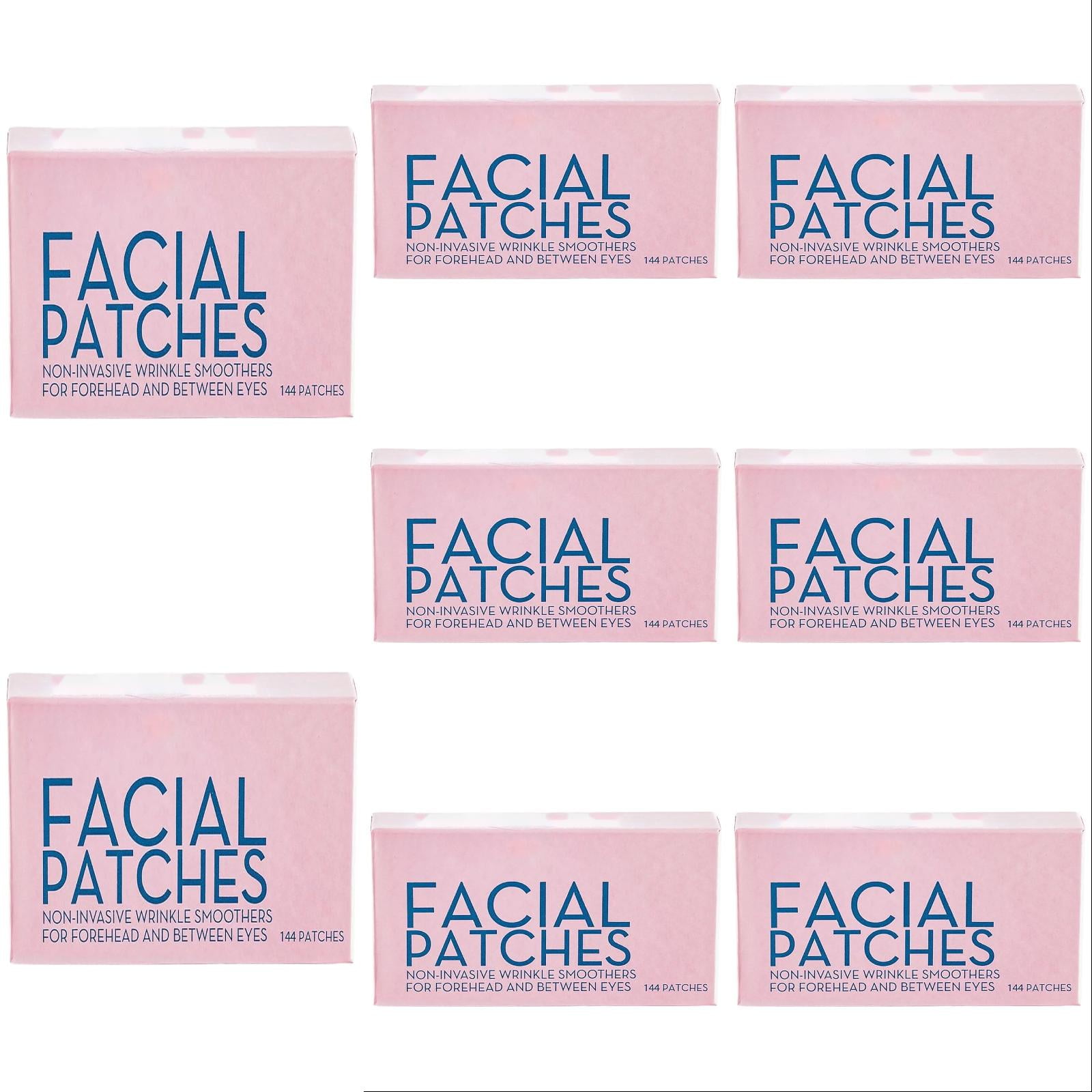 10-Pack Forehead and Between the Eyes Patches - Hypoallergenic Facial ...