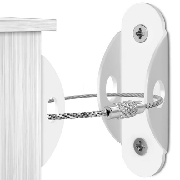 Furniture Anchors (10 Packs) Anti Tip for Baby Proofing, Wall Anchor ...