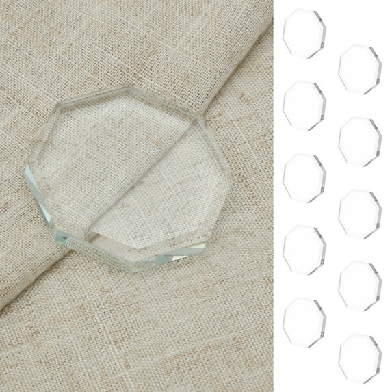 10 Pack Glass Pattern Weights Kit Versatile Portable Sewing Fabric ...