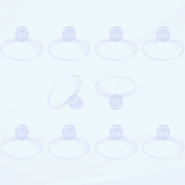 10 Pack Glass Table Suction Cups 18mm Rubber Suction Cup Hangers ...