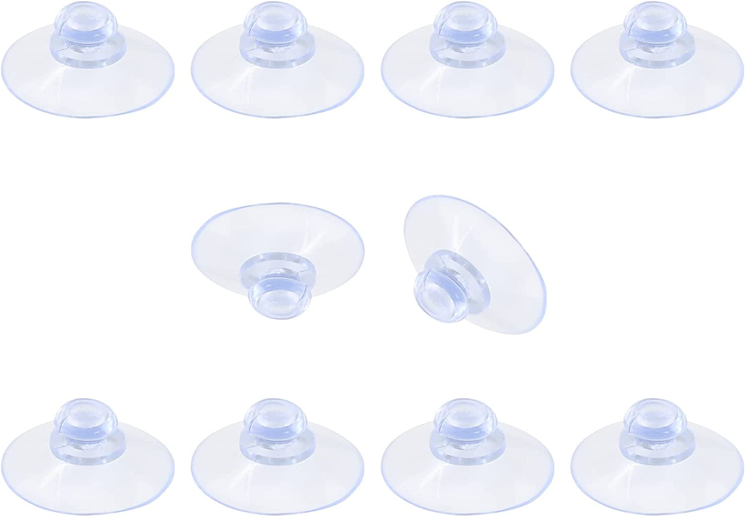 10 Pack Glass Table Suction Cups 30mm Rubber Suction Cup Hangers ...