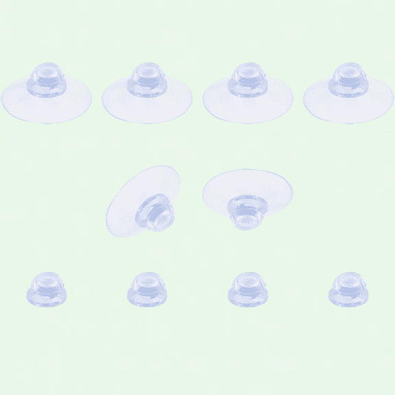 Suction Cups Glass Table Tops