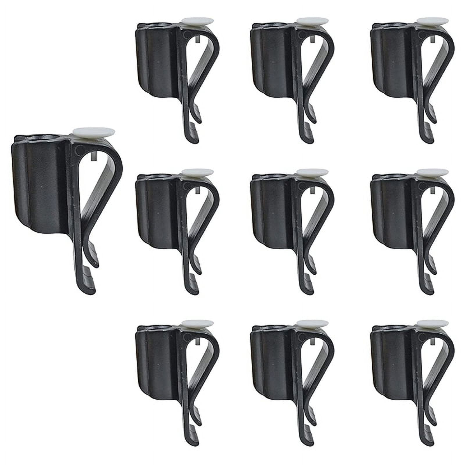 10 Pack Golf Club Bag Clips on Putter Clamp Holder Organizer Plastic ...