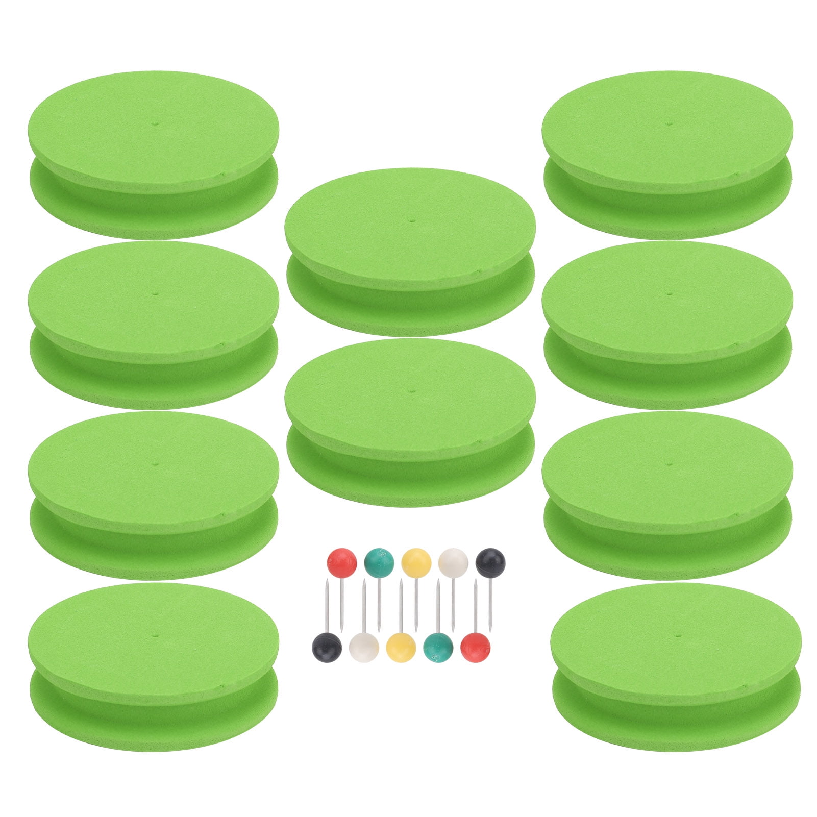 10-Pack Green Fishing Line Storage Spools Winding Board Tool - Tackle ...