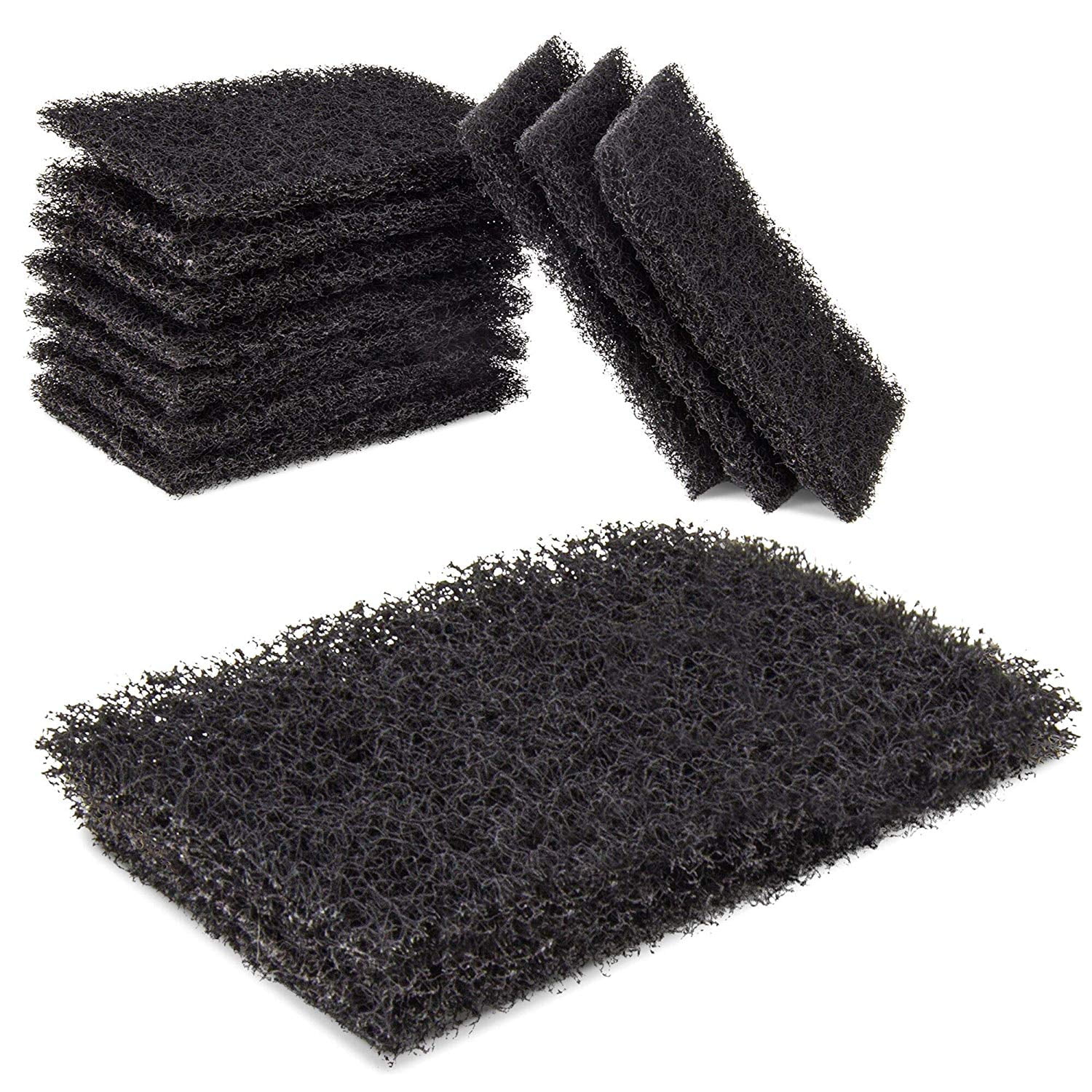 [10 Pack] Griddle Cleaning Pads - Grill Degreaser Scrubber, Metal ...