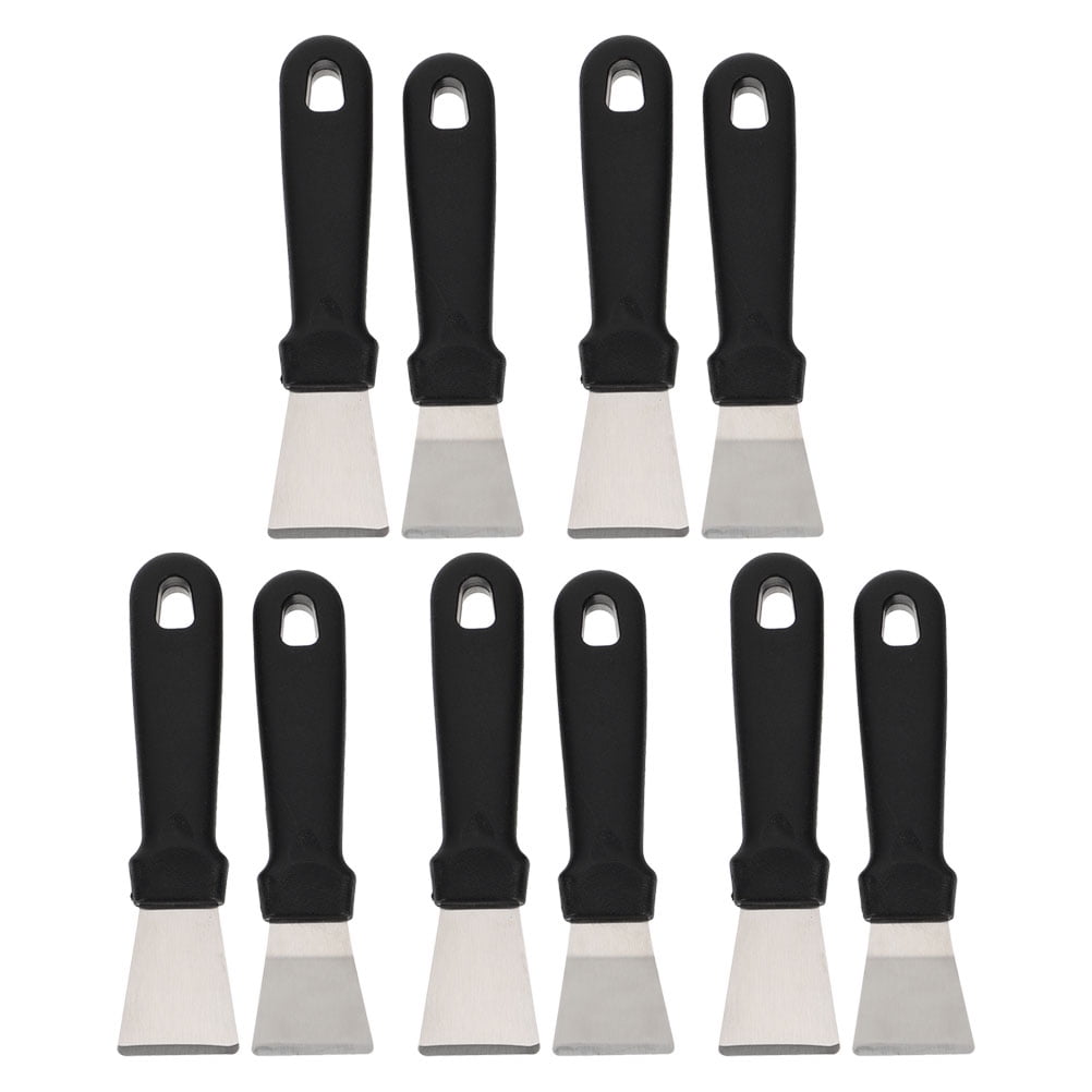 10 Pack Griddle Scraper Tool Heavy Duty Grill Scraper Stainless Steel ...