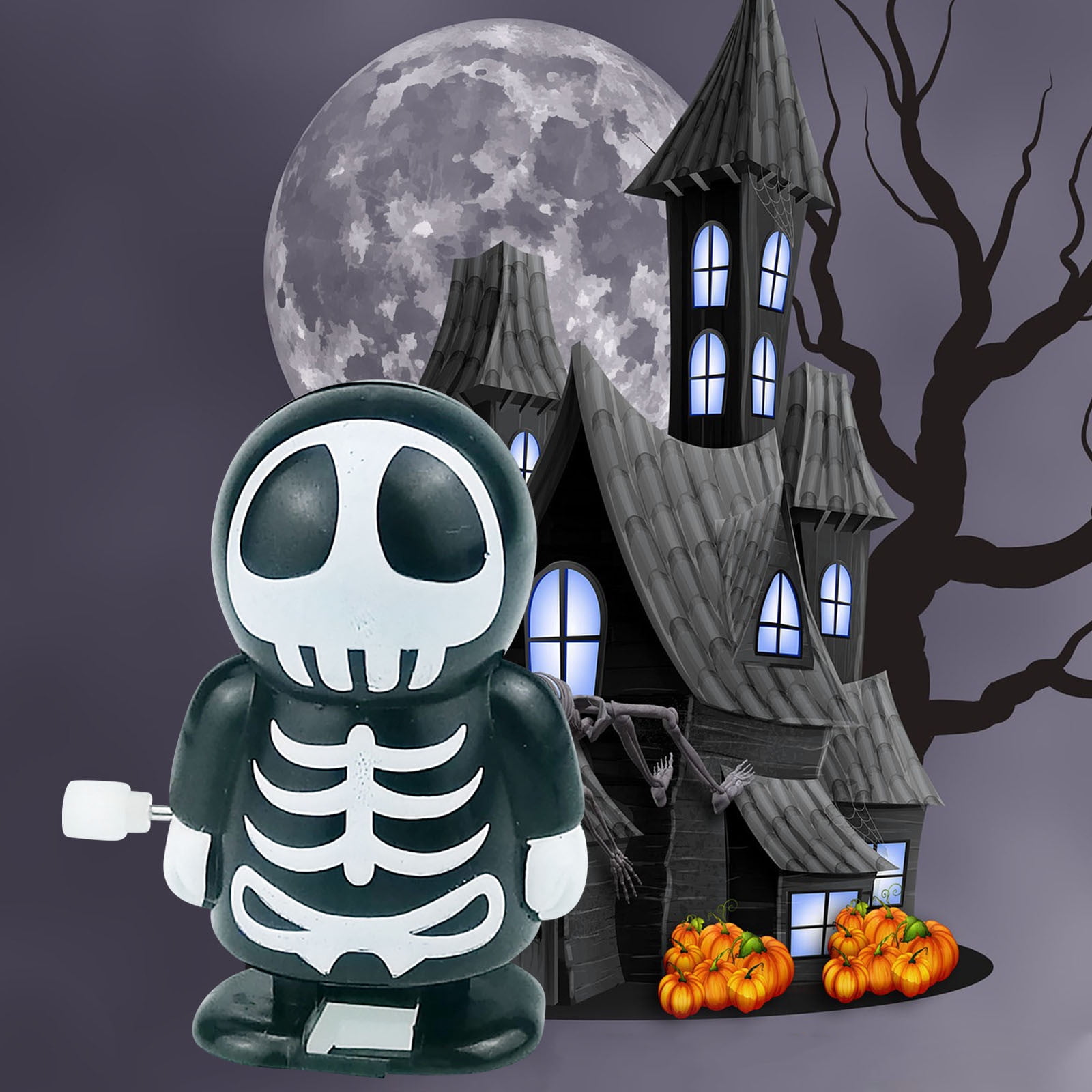 10 Pack Halloween Wind Up Toys For s Assorted Novelty Clockwork Toys ...